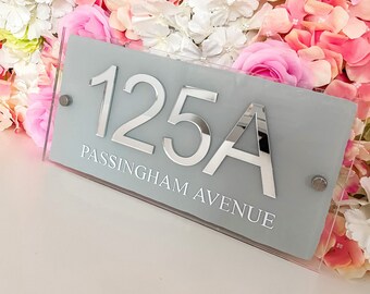 Large Number Sign - Etsy