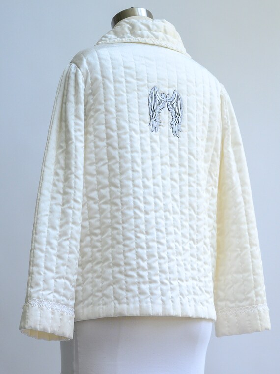 Angel wings bed jacket from the 1980s from Miss Elain… - Gem