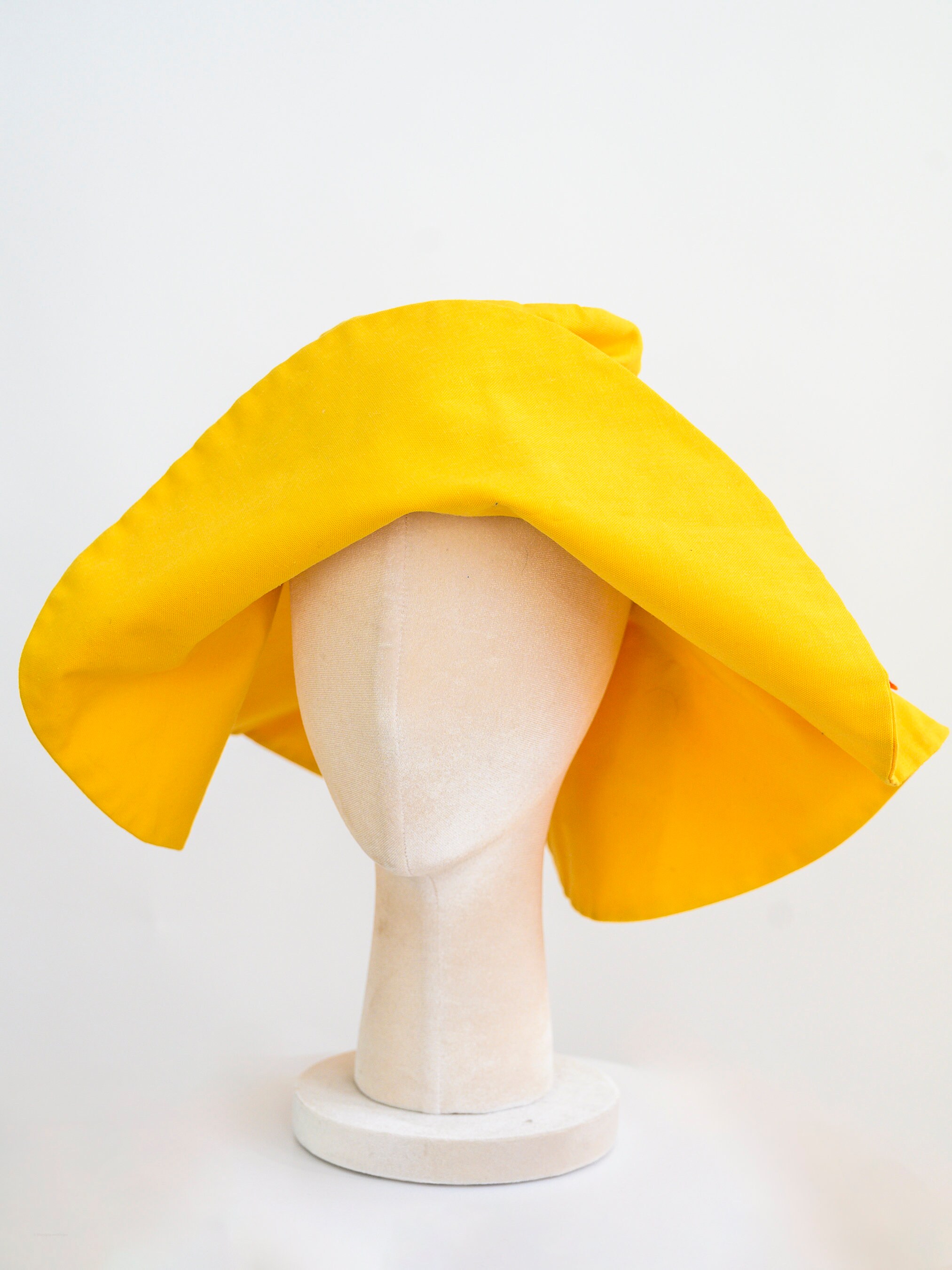 Retro, Preppy Sun Hat From the 1970s. Canvas Beach Hat Like Mrs ...