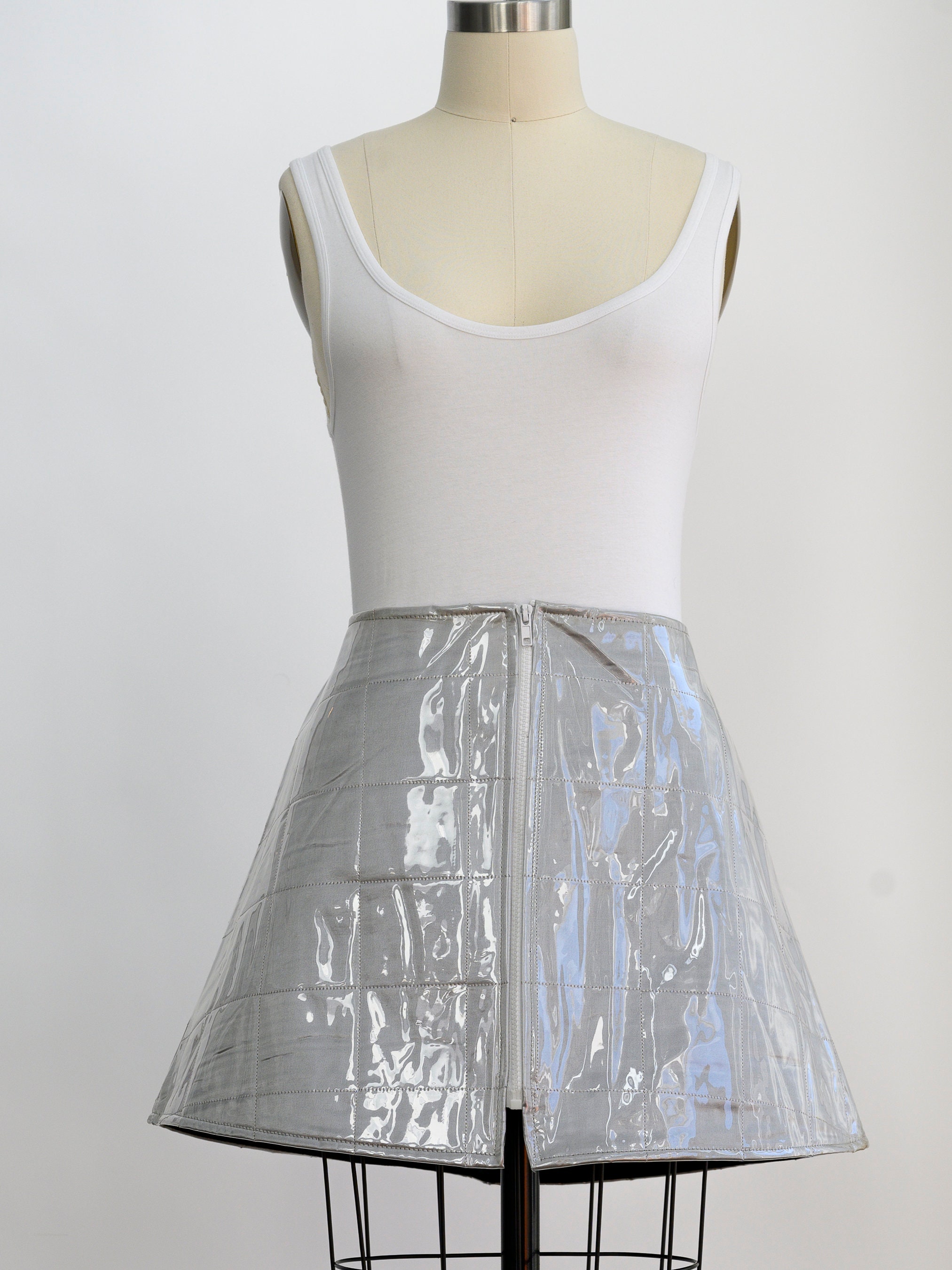 Exceptional Retro, Space Age, Fembot, Mod Vinyl Mini Skirt From the ...