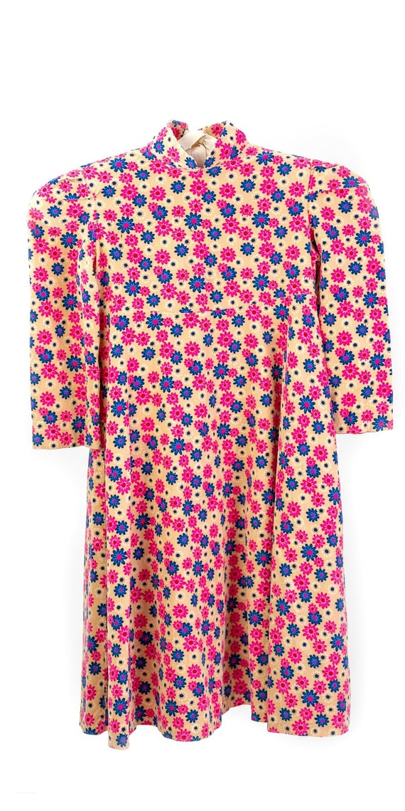 Vintage Girl’s Handmade Dress with Bunnies - Gem