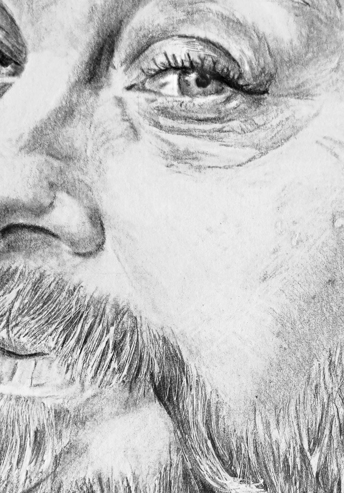 Nathaniel Rateliff - Songwriter Art Print From Original, One-of-a-kind ...