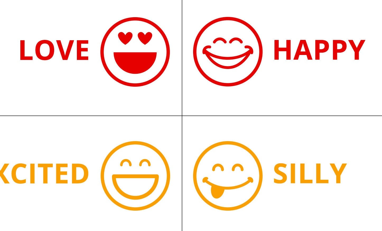 Feelings Chart for Kids – A4/letter - INSTANT DOWNLOAD - Etsy