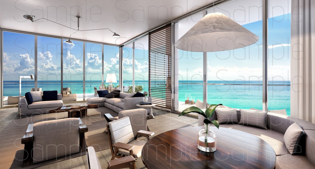 Virtual Background Beach Ocean View - Etsy