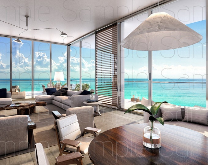 Virtual Background Beach Ocean View - Etsy