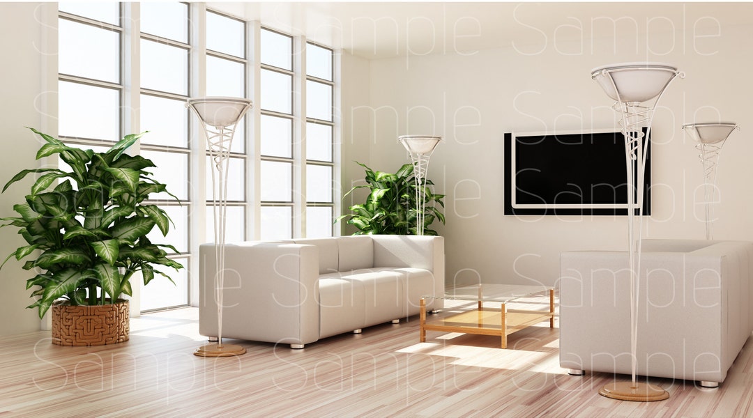 Zoom Background Professional Home Office Wall Decor Backdrop - Etsy