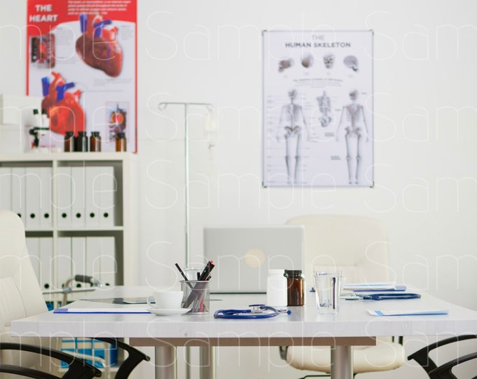 Zoom Background Dr Doctors Office | Digital Backdrop | Teams | Skype ...