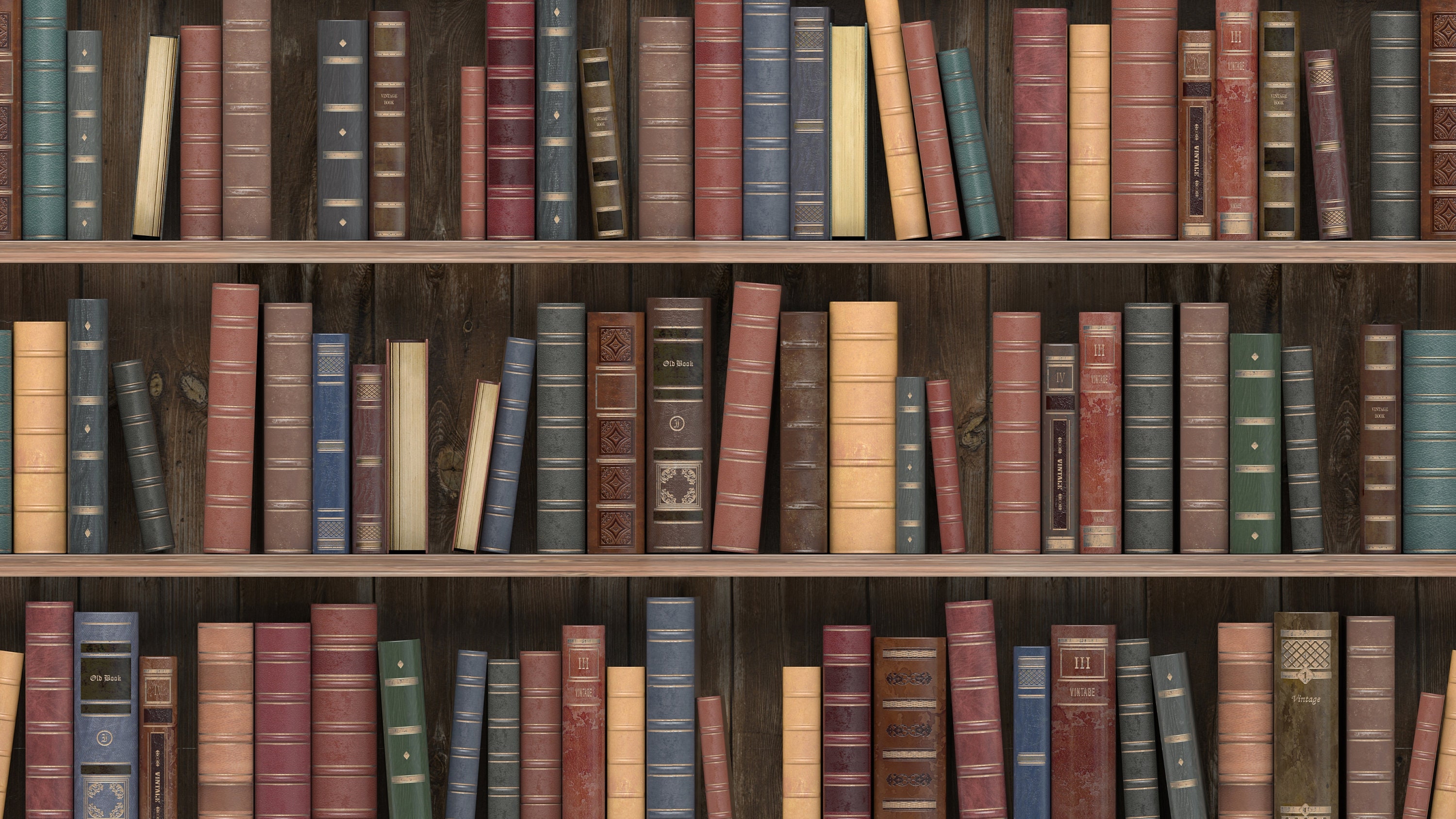 Zoom Virtual Backgrounds Backdrop Home Office Bookshelf Bookcase ...