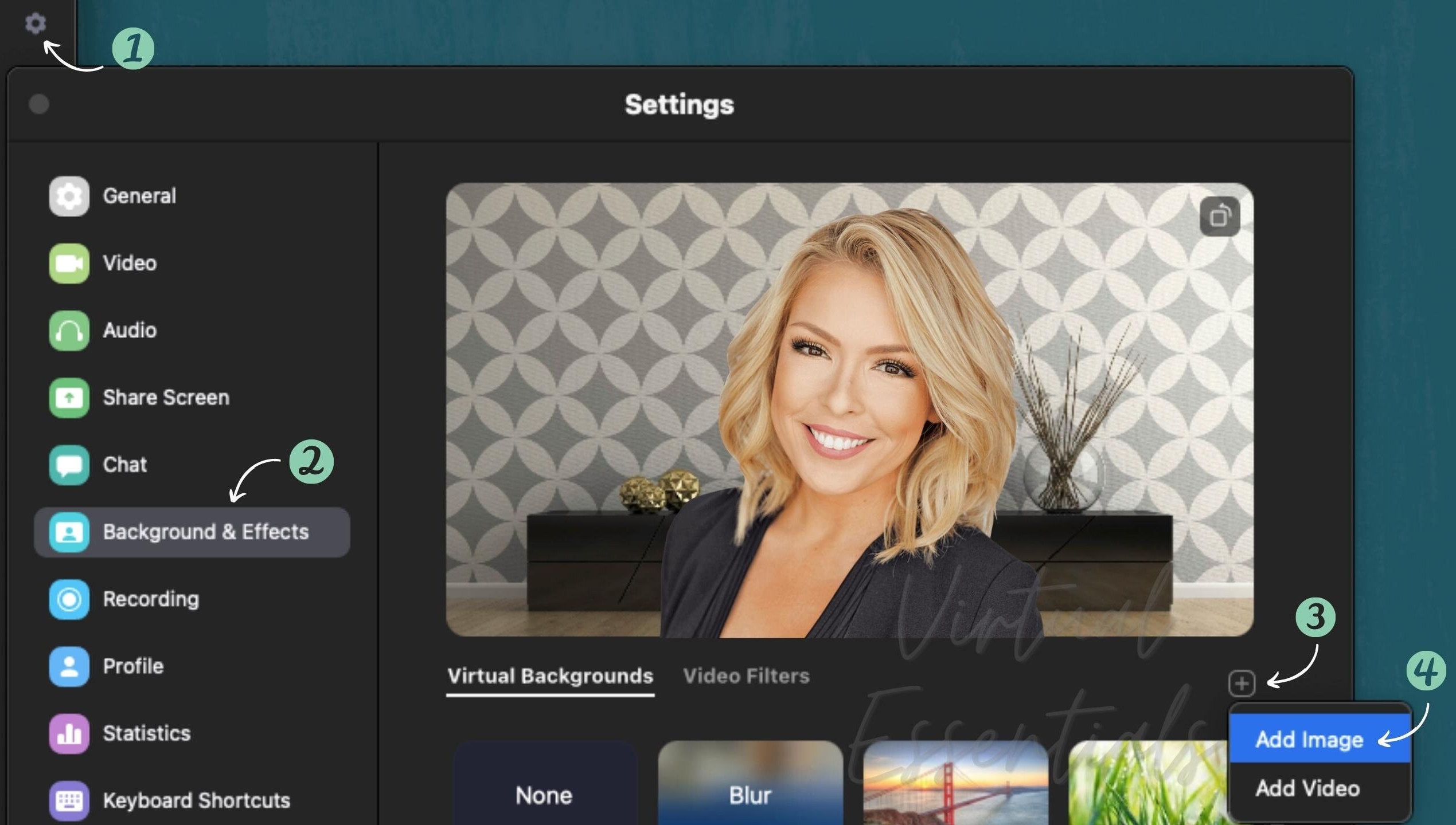 Classic Bookshelf Library - Zoom Virtual Background for Book Lovers - Etsy
