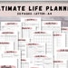 Ultimate Life Planner Life Planner Digital Ultimate Life - Etsy