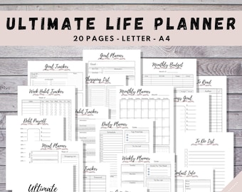 Ultimate Life Planner, Life Planner Digital, Ultimate Life Binder ...