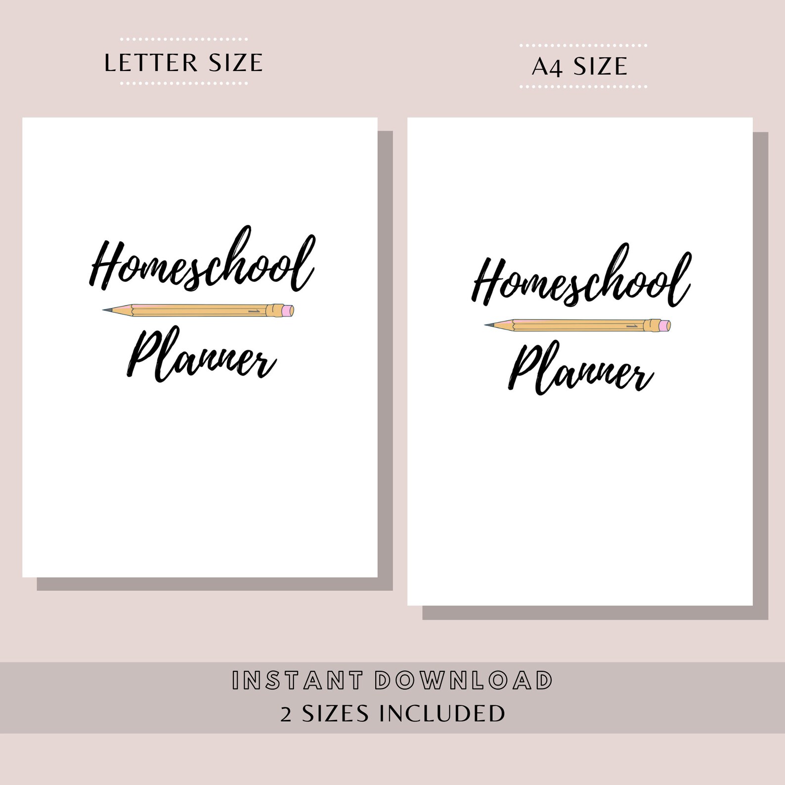 Homeschool Planner, Printable Homeschool, School Planner, Homeschool ...