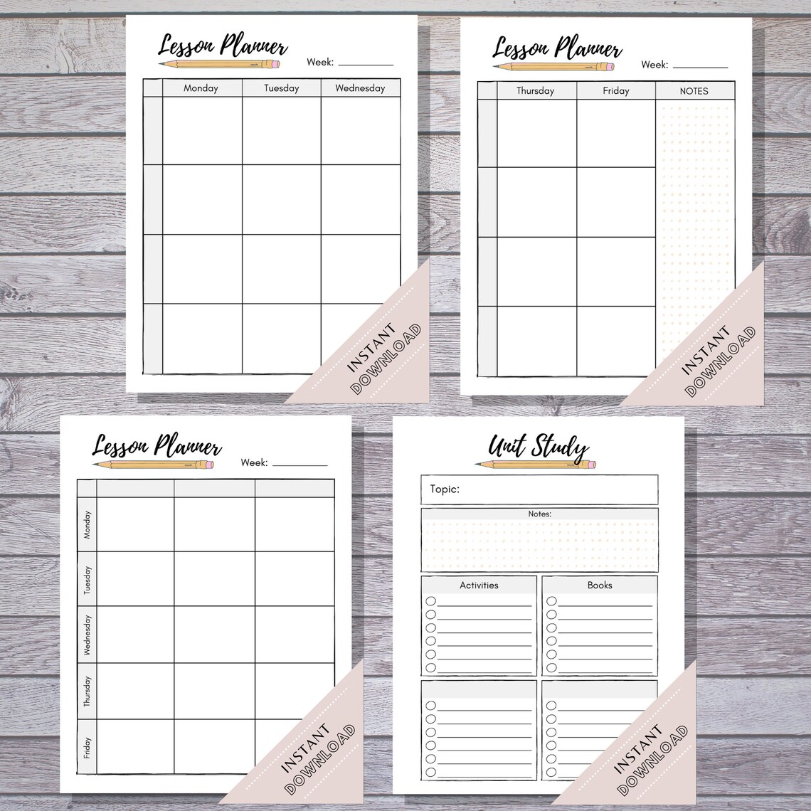 Homeschool Planner, Printable Homeschool, School Planner, Homeschool ...