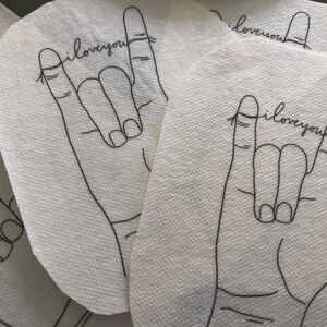 ASL ILY Hand Embroidery Kit - Etsy