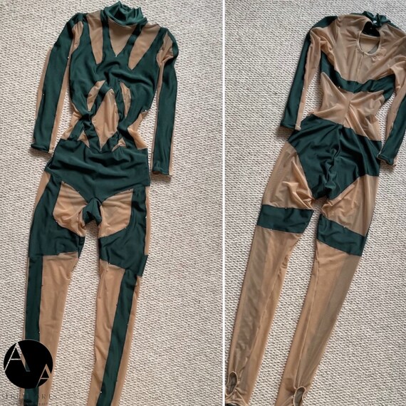 Customisable Dance Acro Aerial Catsuit Jumpsuit Silhouette - Etsy