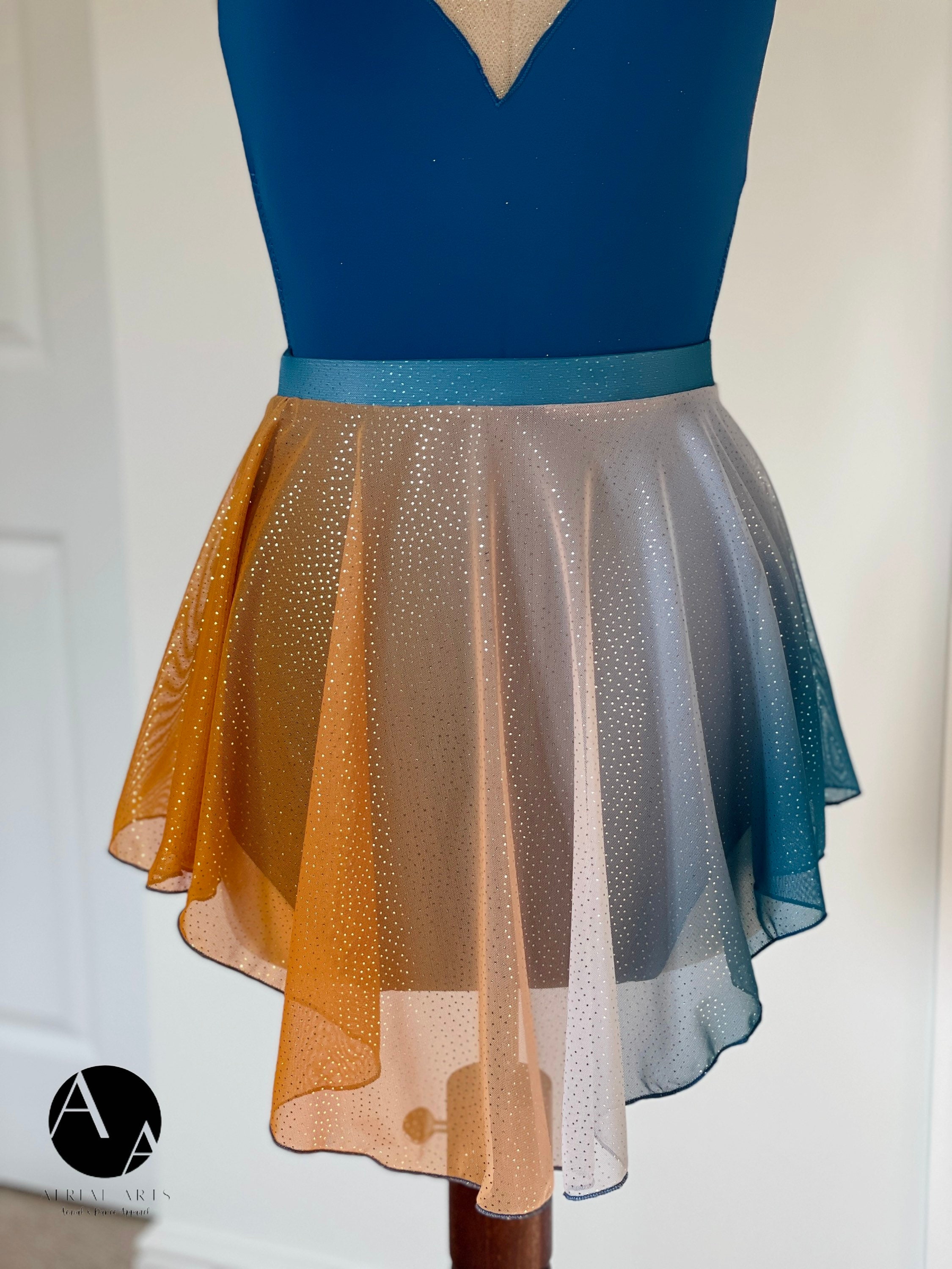 Customisable Dance Lyrical Flow Skirt Full Circle Ballet - Etsy
