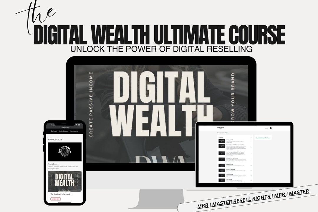 DWA Digital Wealth Marketing Academy Course With Master Resell Rights ...