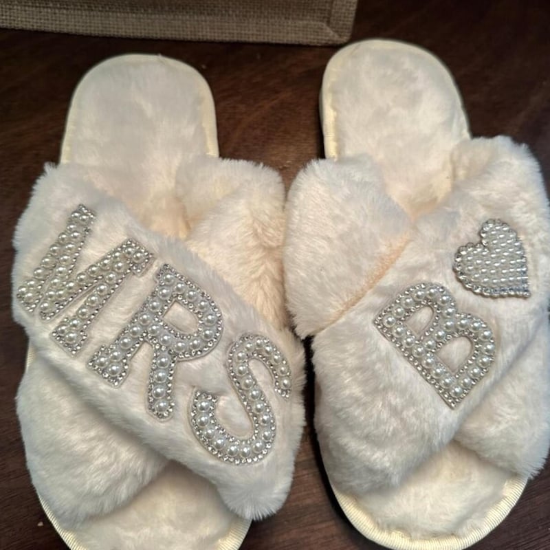Fur Slippers - Etsy UK