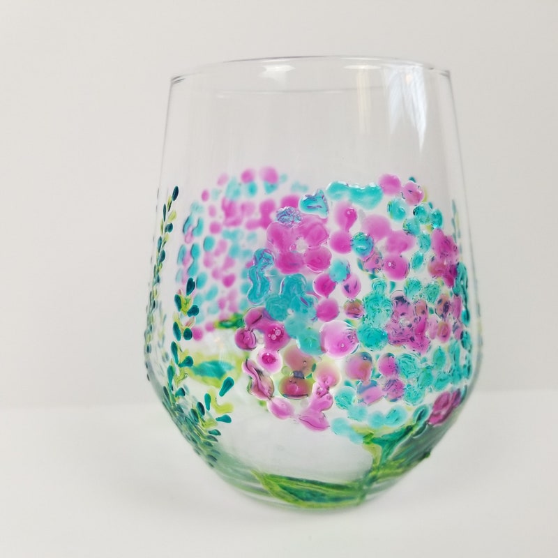 Spring Wine Glasses - Etsy
