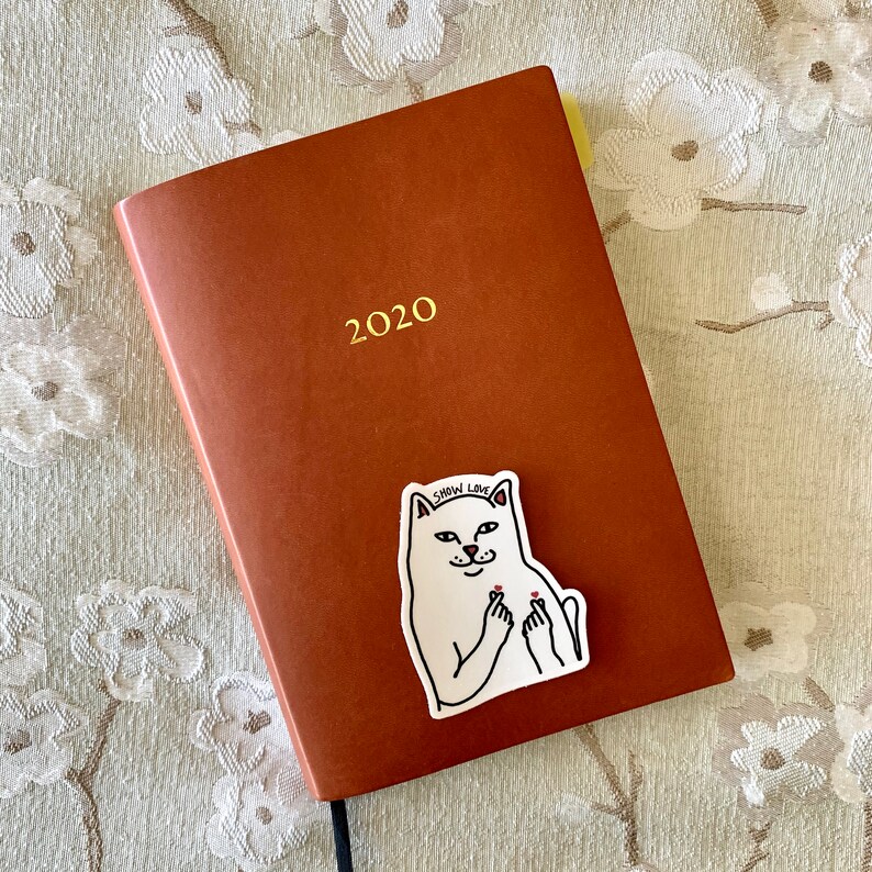 Lord Nermal Korean Heart | Wholesome Lord Nermal Cat - Etsy