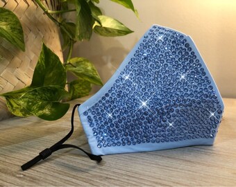 Bling Face Mask - Etsy