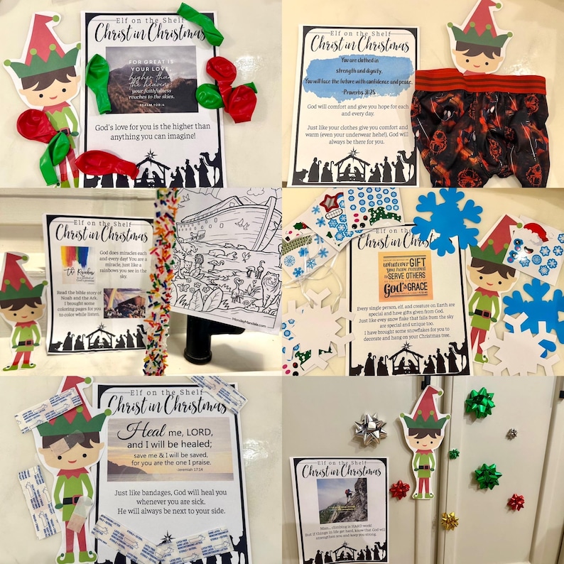 Elf Kit - Printable - Christian Based - Etsy
