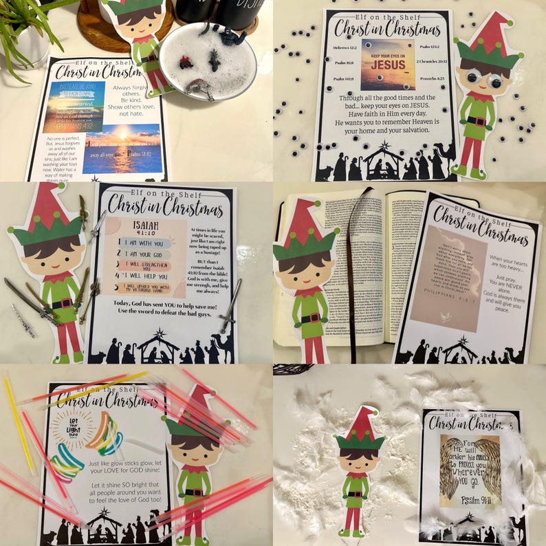 Elf Kit - Printable - Christian Based - Etsy