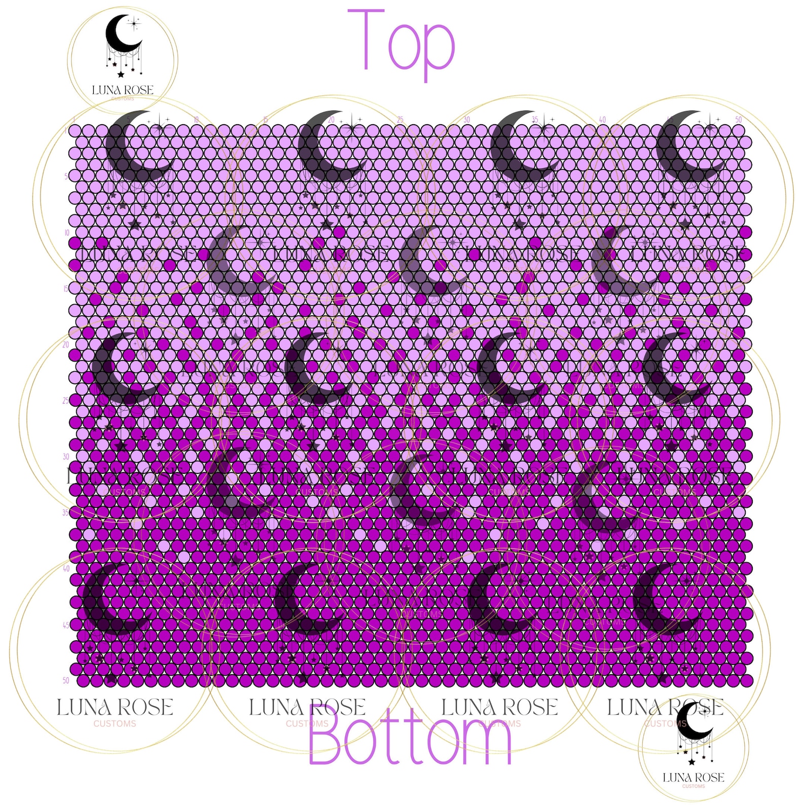 2 Color Ombre Rhinestone Template Honeycomb Template - Etsy