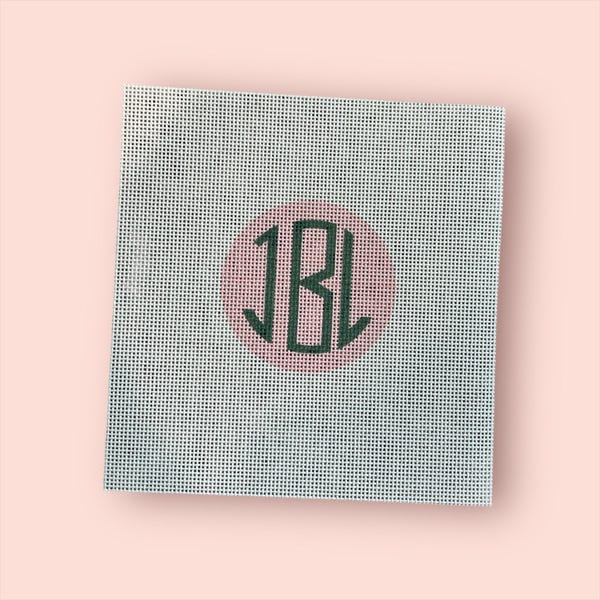Monogram Needlepoint - Etsy