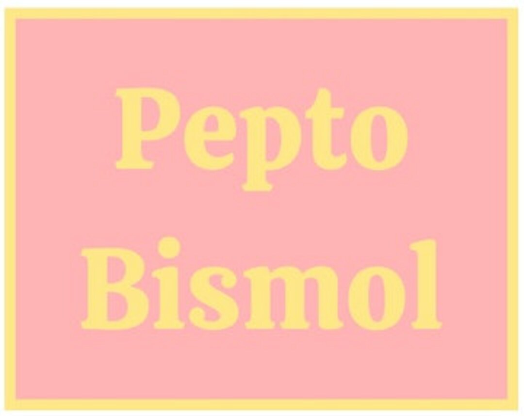 Pepto Bismol Needlepoint Canvas - Etsy