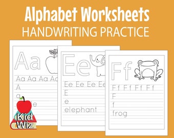 Spanish ABC Worksheets for Kids, Preschool, Kindergarten, Homeschool ...
