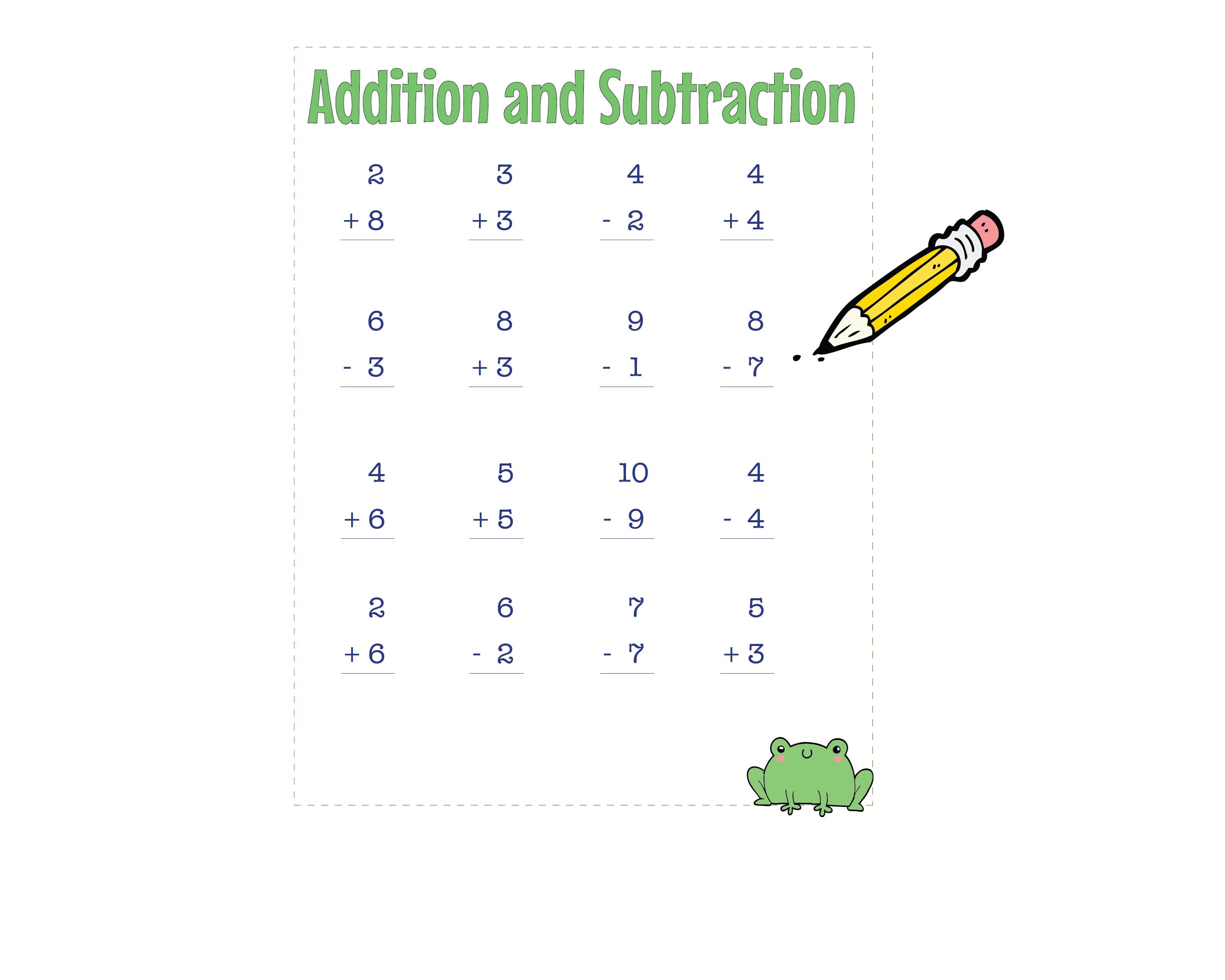 Kindergarten Math 50 Worksheet Bundle Instant Download - Etsy