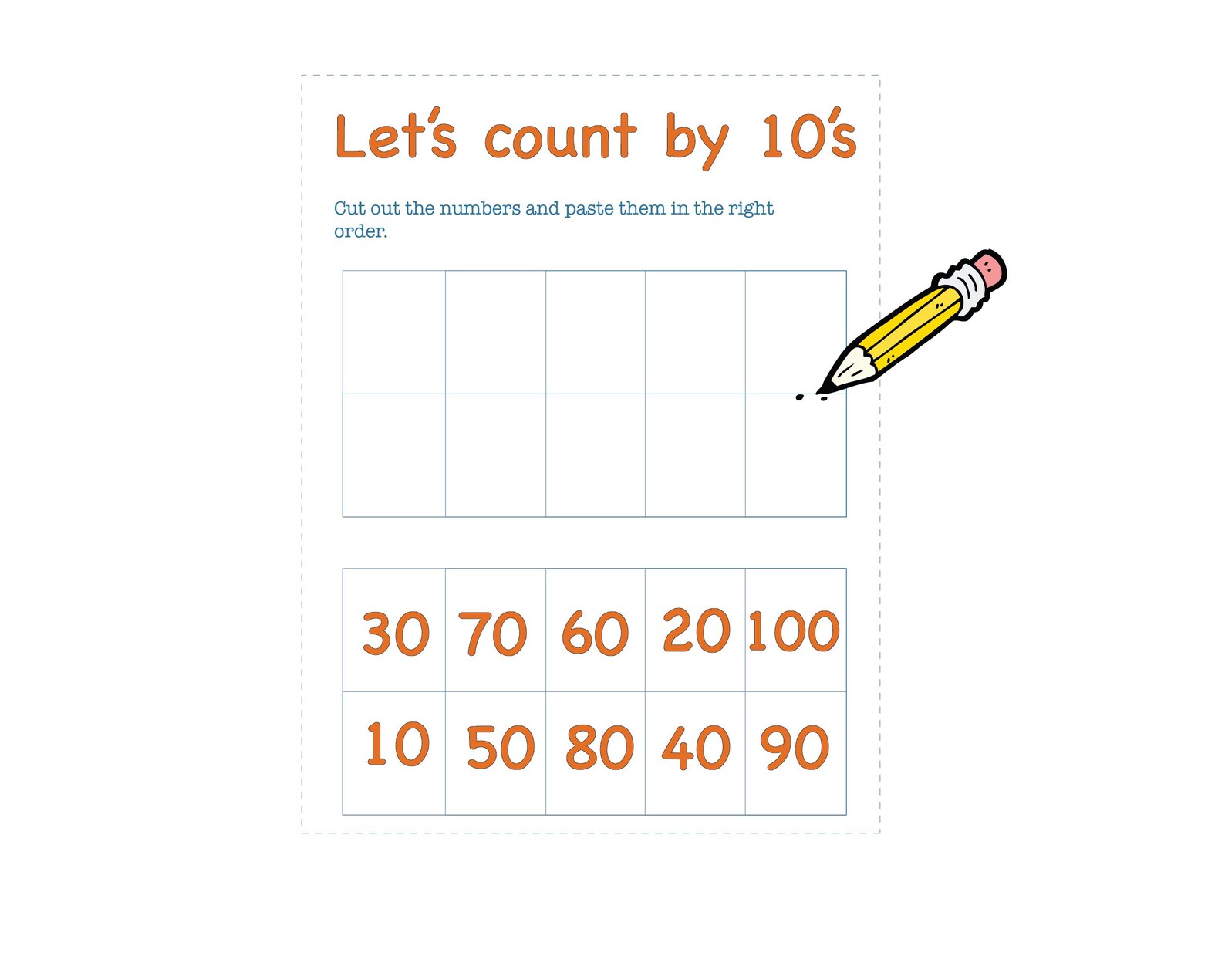 Kindergarten Math 50 Worksheet Bundle, Instant Download, Printable ...
