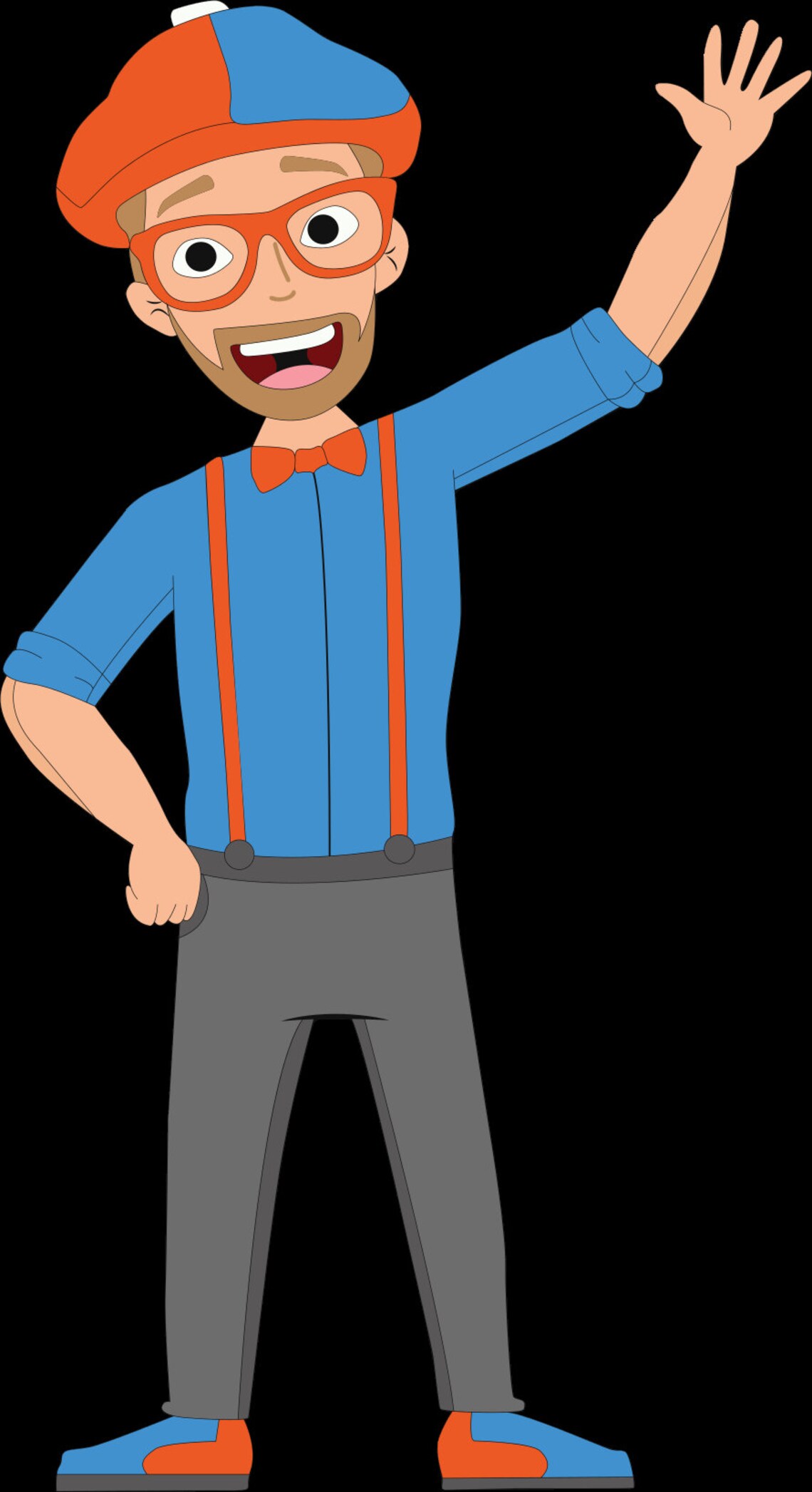 Blippi svg Archivo svg archivo lindo png imágenes | Etsy