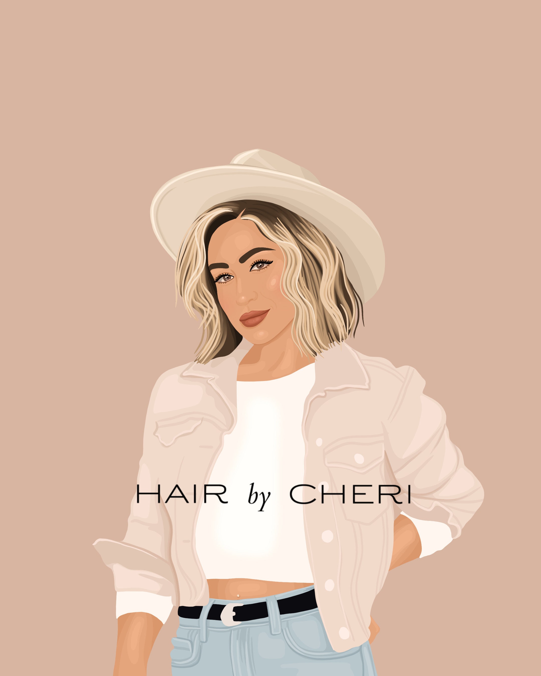 Custom Business Illustration - Digital Illustrated Portrait - Etsy