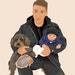 Custom 3 Person Portrait Digital Illustration Family Friends Graduation ...