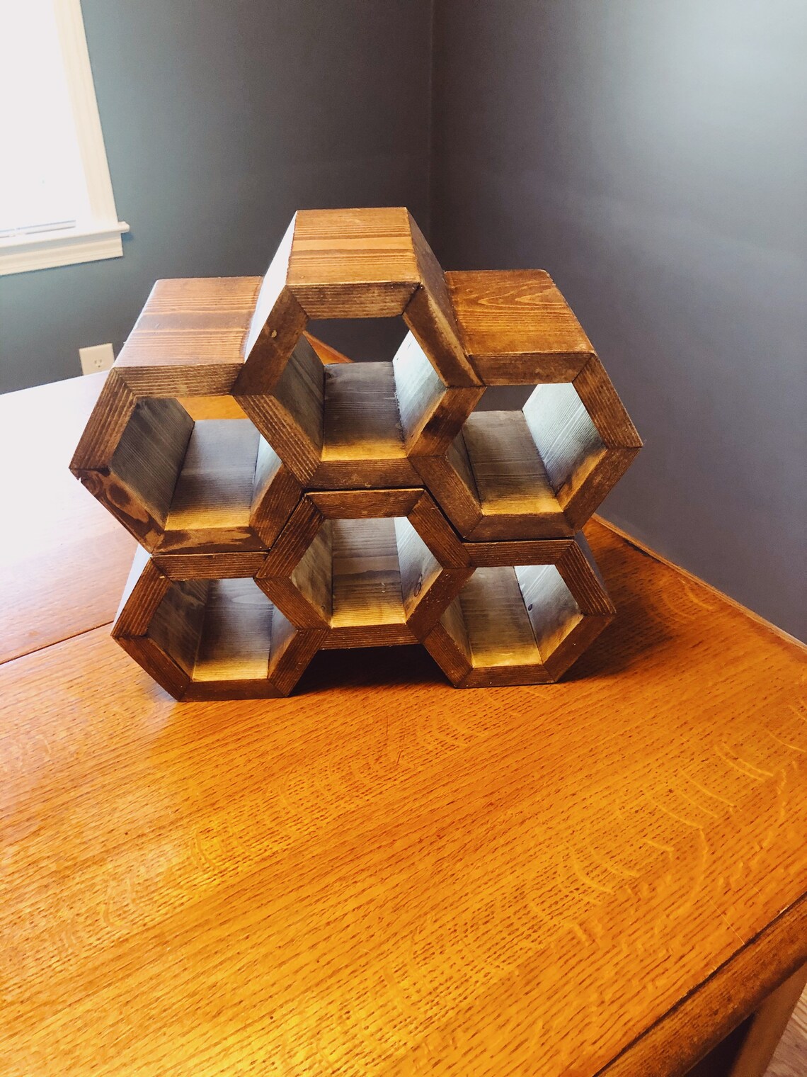 Honeycomb Wine Rack - Etsy