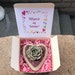 Preorder Handcrafted Mini Heart Succulent Planter, Valentine's Gift Box ...