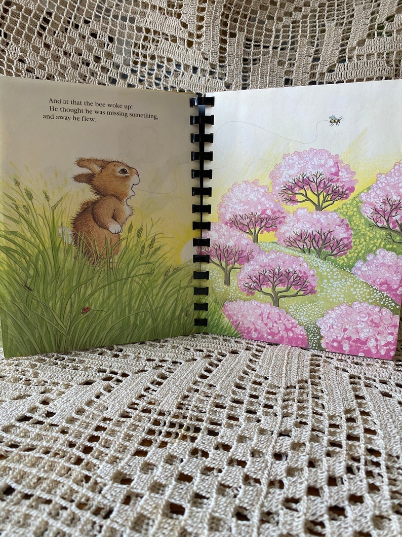 Handmade Vintage Golden Book the Whispering Rabbit 1975 Junk Journal - Etsy