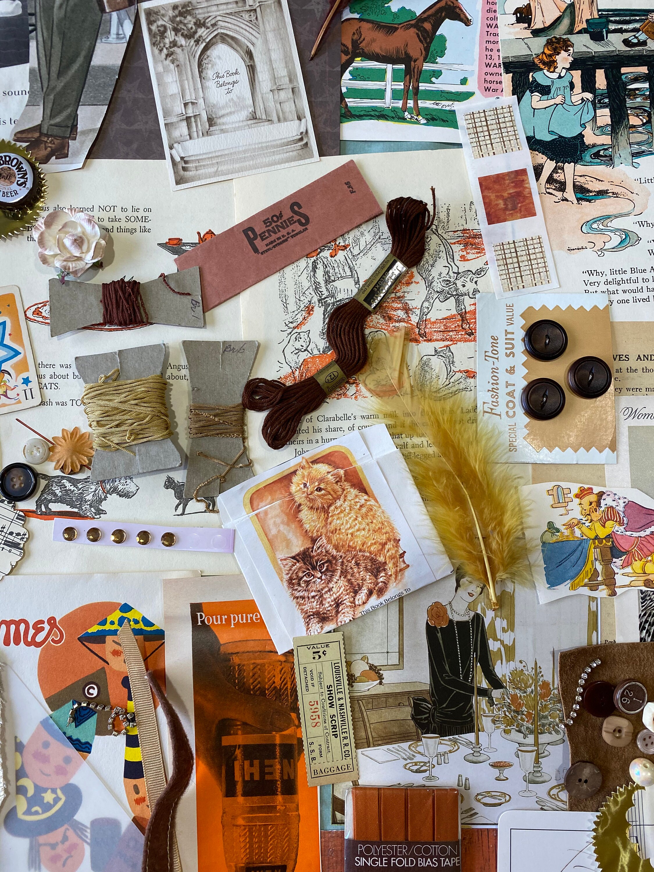 Vintage Ephemera Packet for Junk Journals and Crafts - Etsy UK