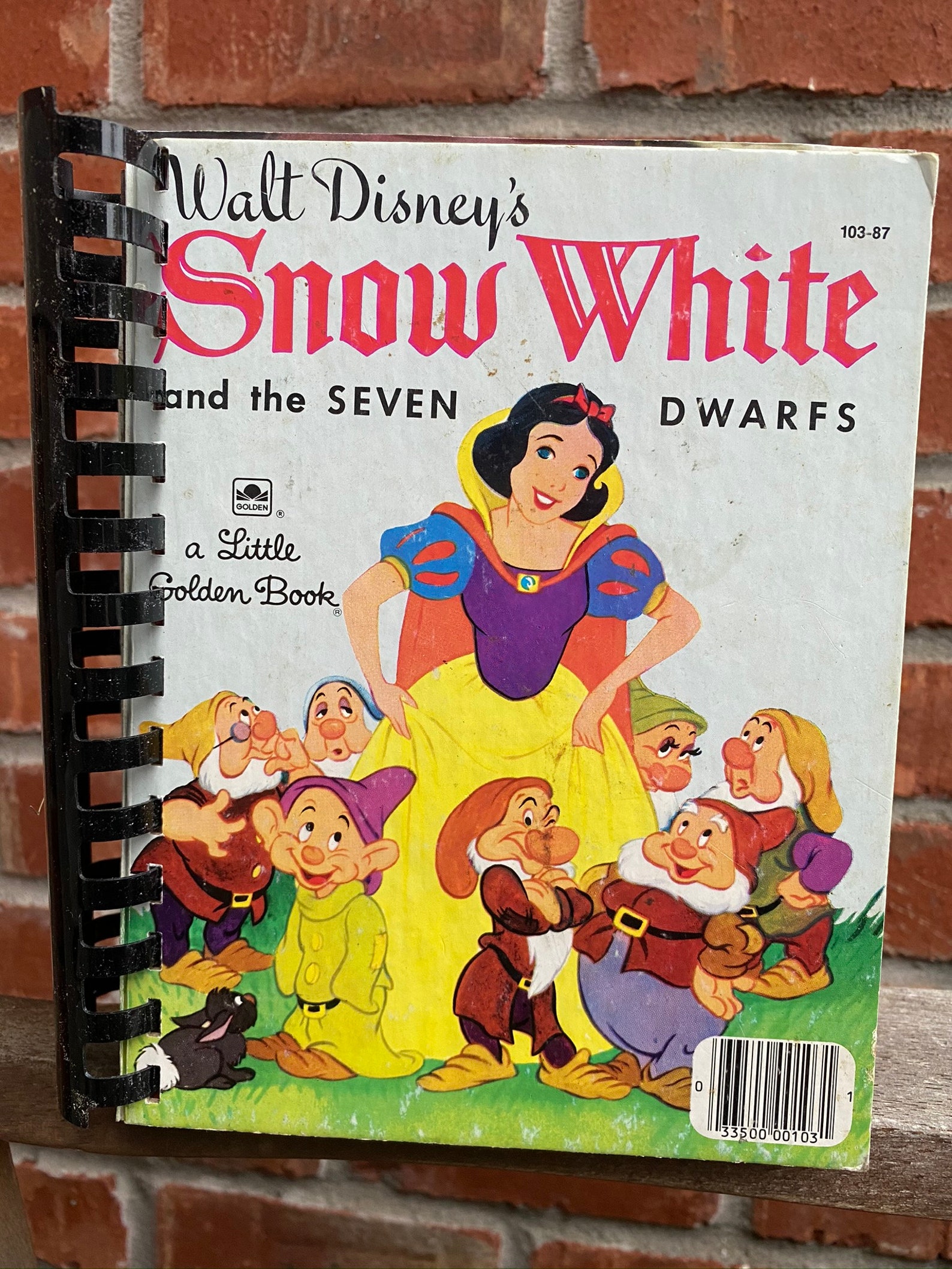 Vintage Snow White Golden Book1948 Junk Journal | Etsy