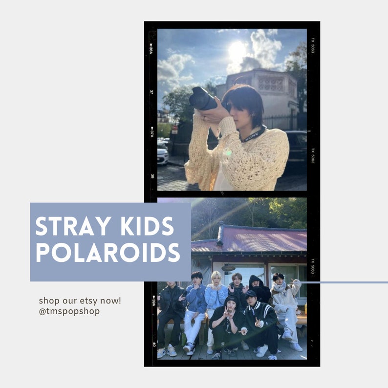 Stray Kids SKZ (k-pop) Polaroids | Vintage Instax - Etsy