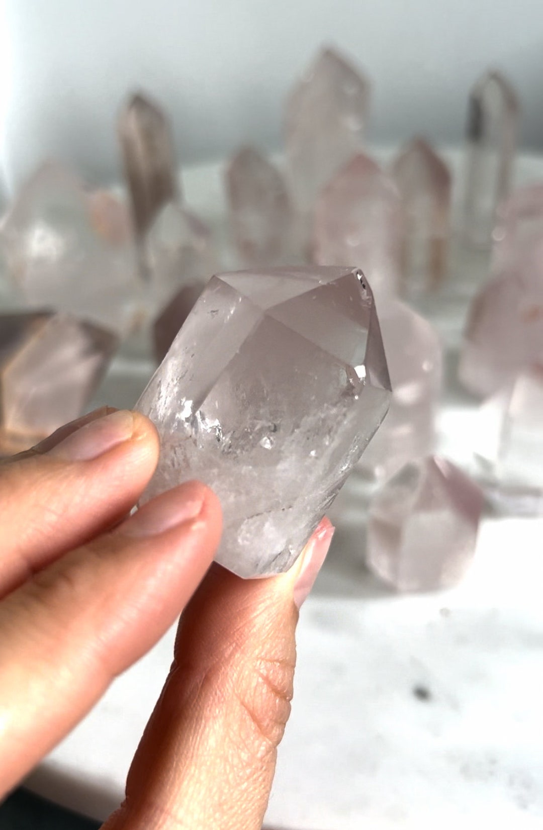 High Grade Pink Lithium Tower - Etsy