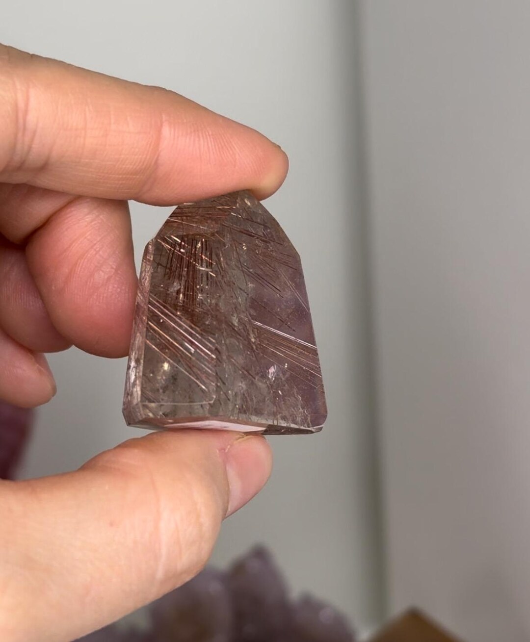 High Grade Rutilated Quartz From Brazil - Etsy