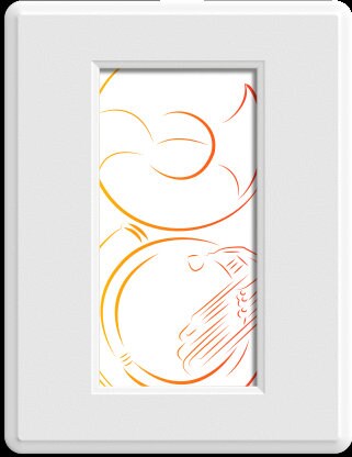 Tuba Fire Digital File for Abstract Wall Decor Minimalist Art - Etsy