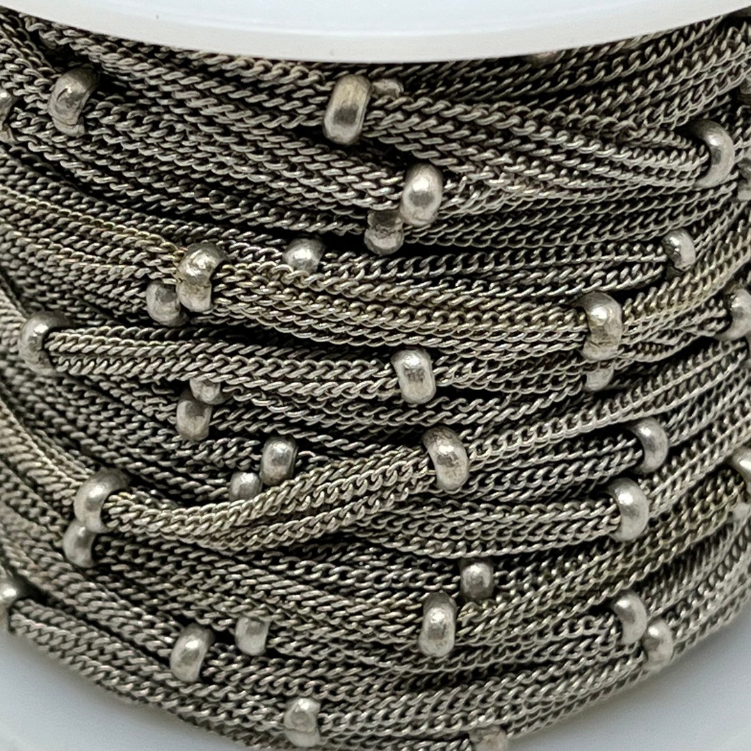 Multi-stranded Curb Chain - Antique Silver - CH79- AS - Choose Your ...