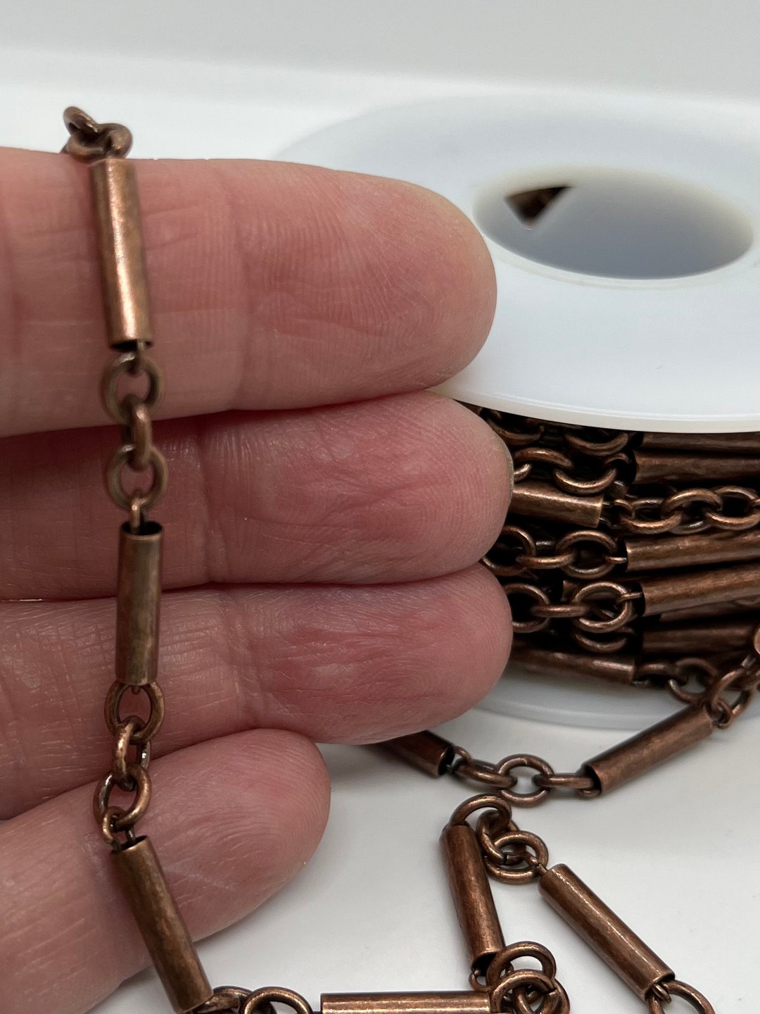 Dynamite Chain - Antique Copper - CH147- AC - Choose Your Length - Etsy