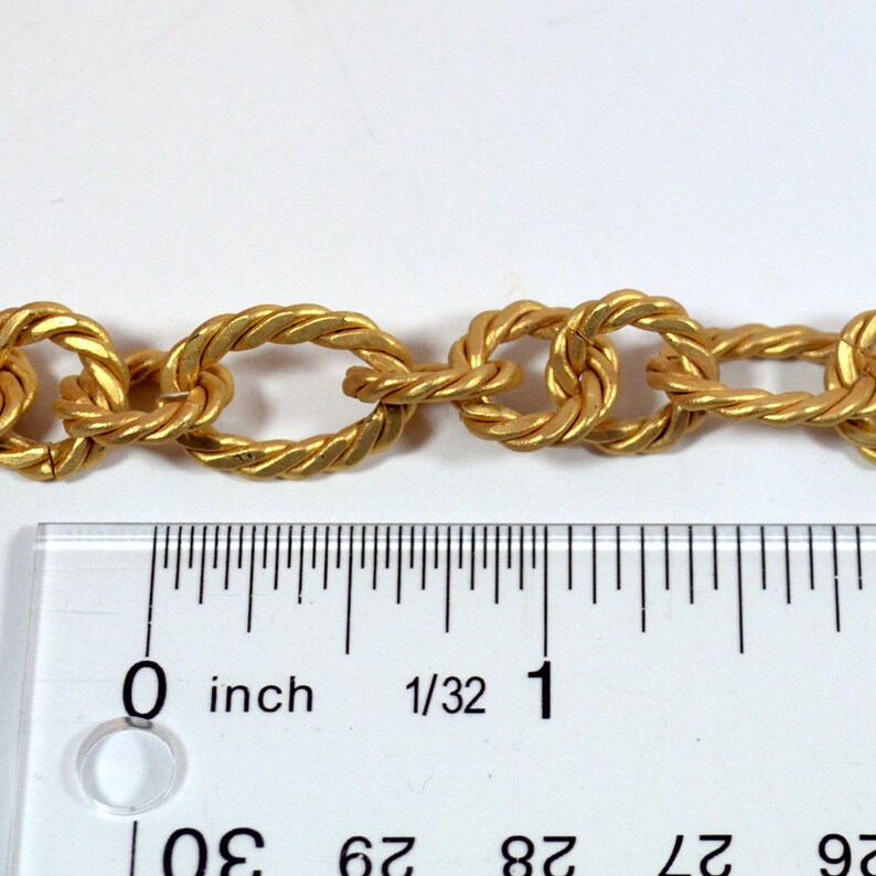 Mixed Rope Chain - Matte Gold - CH84-MG - Choose Your Length - Etsy