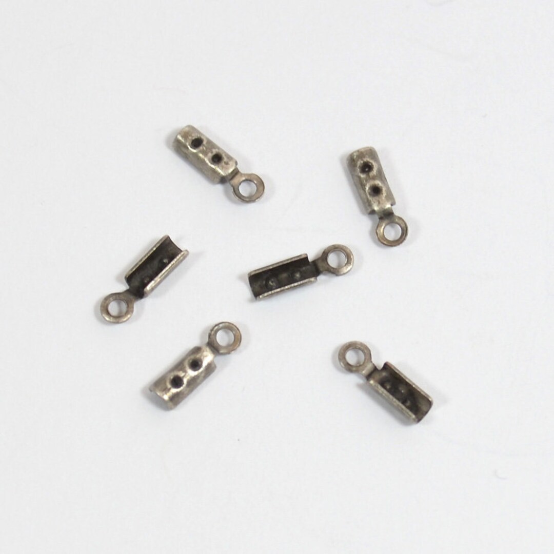 2mm Antique Silver Crimps - Choose Your Quantity - Etsy