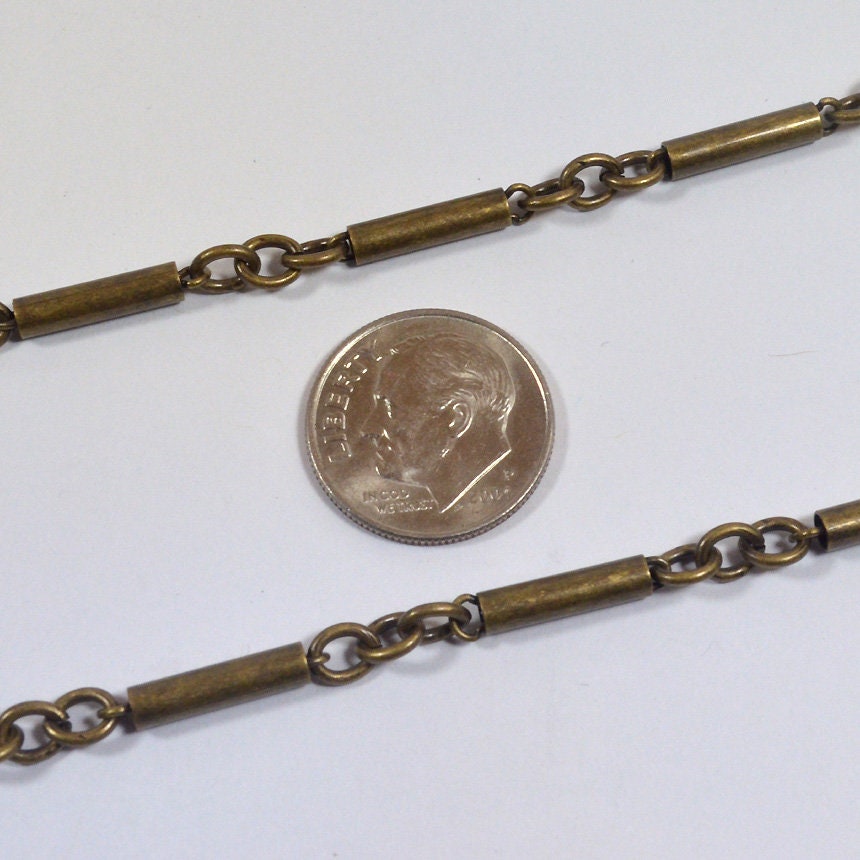 Dynamite Chain Antique Brass CH147-AB Choose Your Length - Etsy